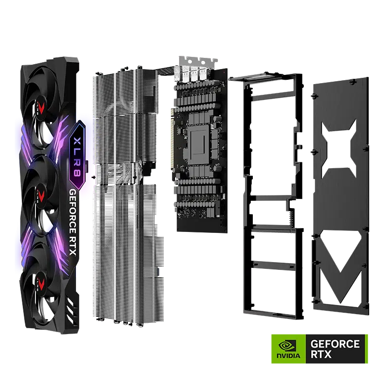 PNY GEFORCE RTX® 4090 24GB - XLR8 Gaming VERTO Edition - Workstation ...